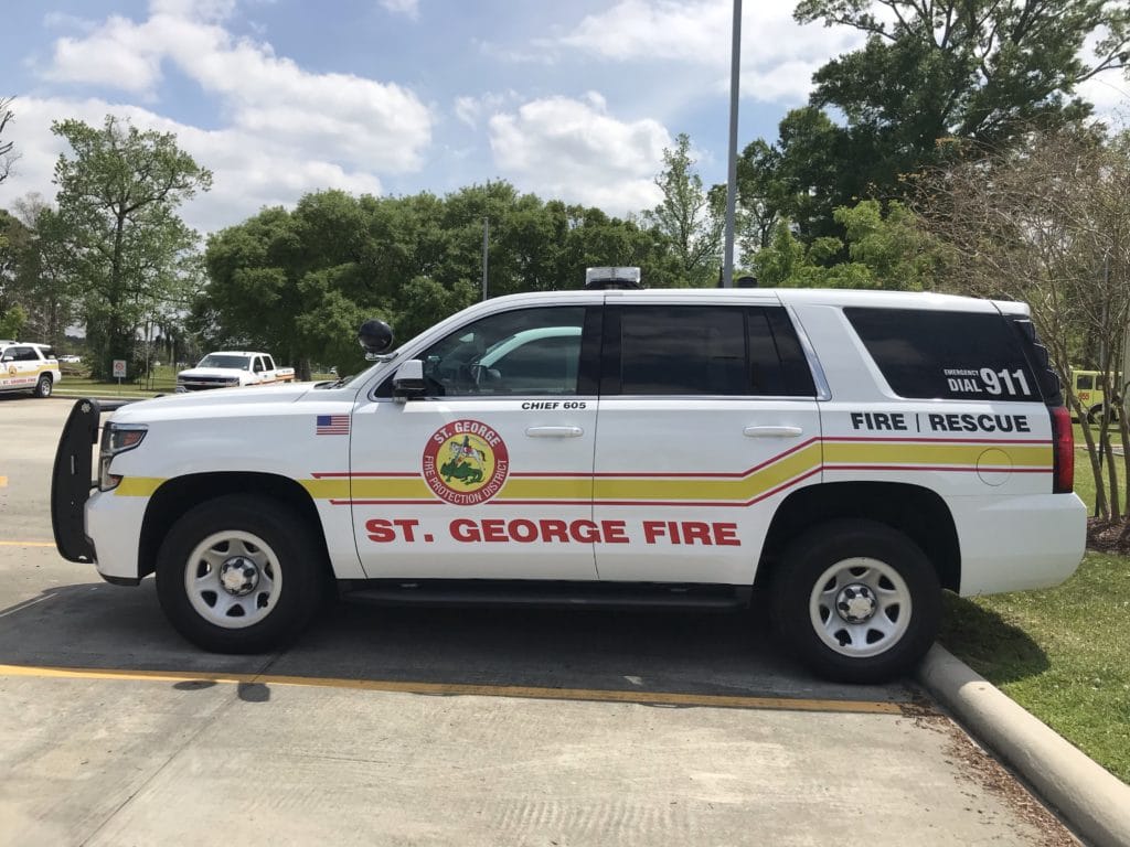 Night Landing Zone Training with St. George Fire Department | Acadian ...